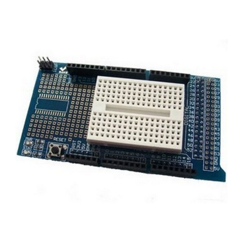 Arduino Mega Prototype shield - Robo Nepal Arduino Mega Prototype shield - Robo Nepal