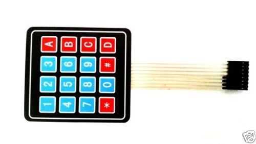 4×4 Matrix Keypad Membrane Switch For Arduino Arm And Other Mcu Robo