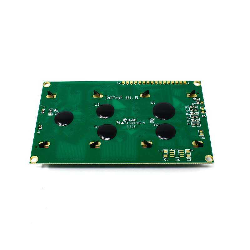 Lcd2004 Parallel Lcd Display With Yellow Backlight Robo Nepal