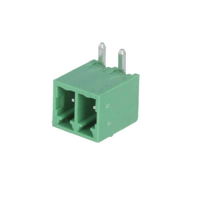Degson 2 Pin 3.5mm Pitch Pluggable Terminal Block Socket - Robo Nepal