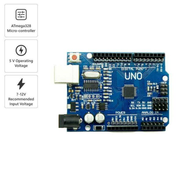 Uno R3 Ch340g Atmega328p Development Board Compatible With Arduino