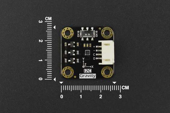DFRobot Gravity I2C LIS2DW12 Triple Axis Accelerometer Sensor (?2g/?4g/?8g/?16g) - Robo Nepal