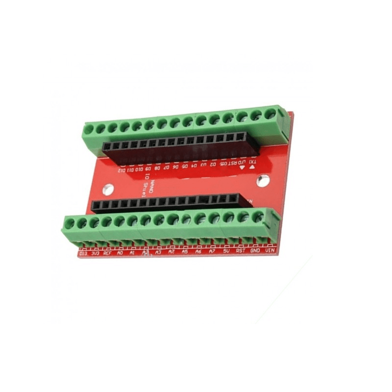 NANO IO Shield Expansion Board For Arduino Screw Terminals - Robo Nepal