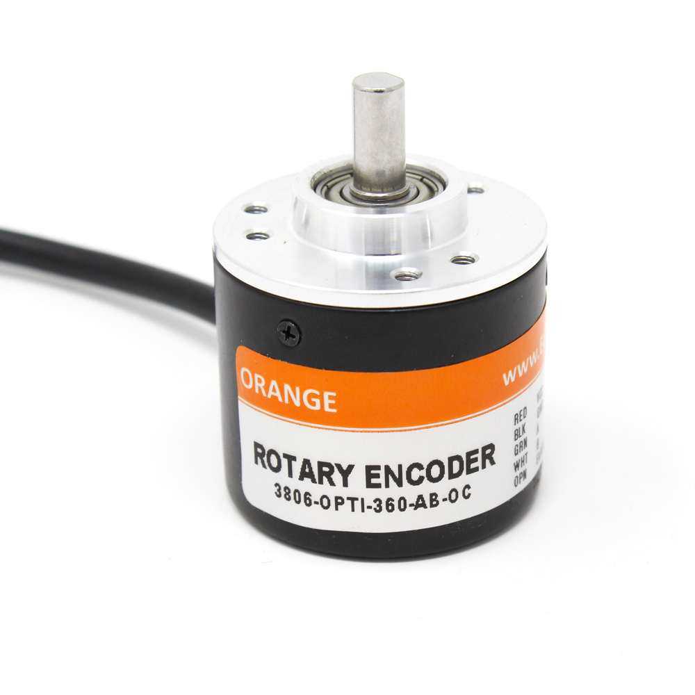 Orange 360 PPR 2-Phase Incremental Optical Rotary Encoder - Robo Nepal Orange 360 PPR 2-Phase Incremental Optical Rotary Encoder - Robo Nepal
