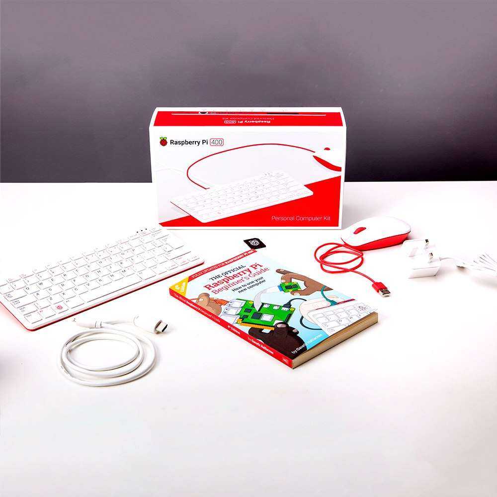 Official Raspberry Pi 400 Personal Keyboard Computer Kit- US Layout ...