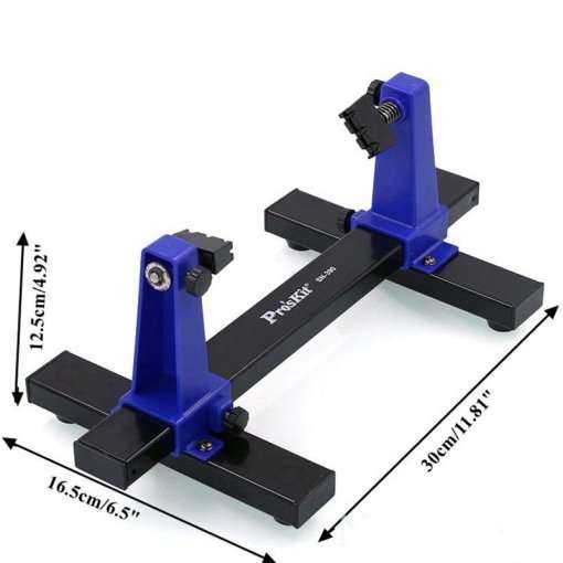 SN390 Adjustable Printed Circuit Board Holder Frame PCB Soldering Assembly Stand Clamp - Robo Nepal