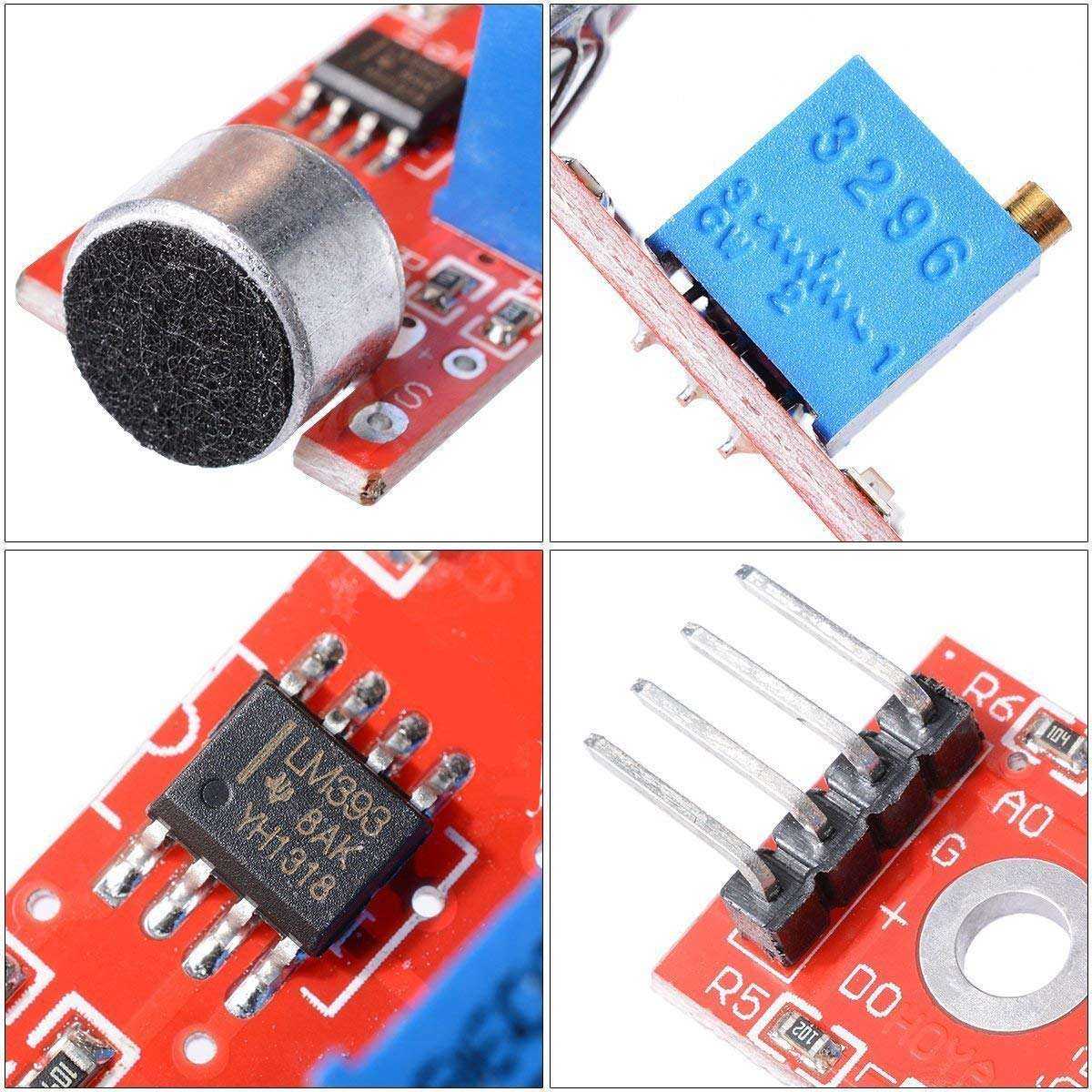Sound Detection Module Sensor For Intelligent Vehicle Compatible With